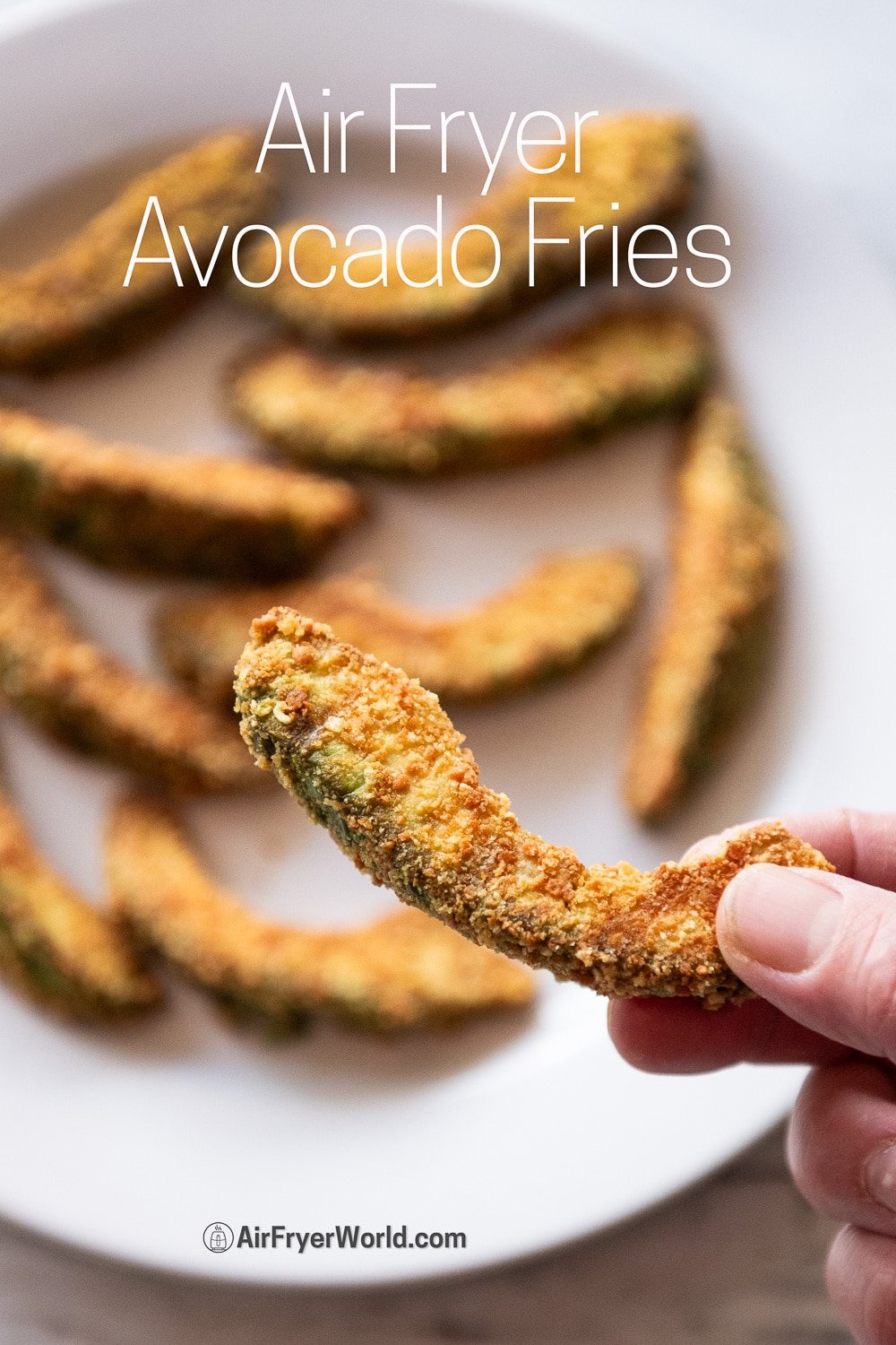 Air Fryer Avocado Fries Recipe CRIPSY in 15 min | Air Fryer World