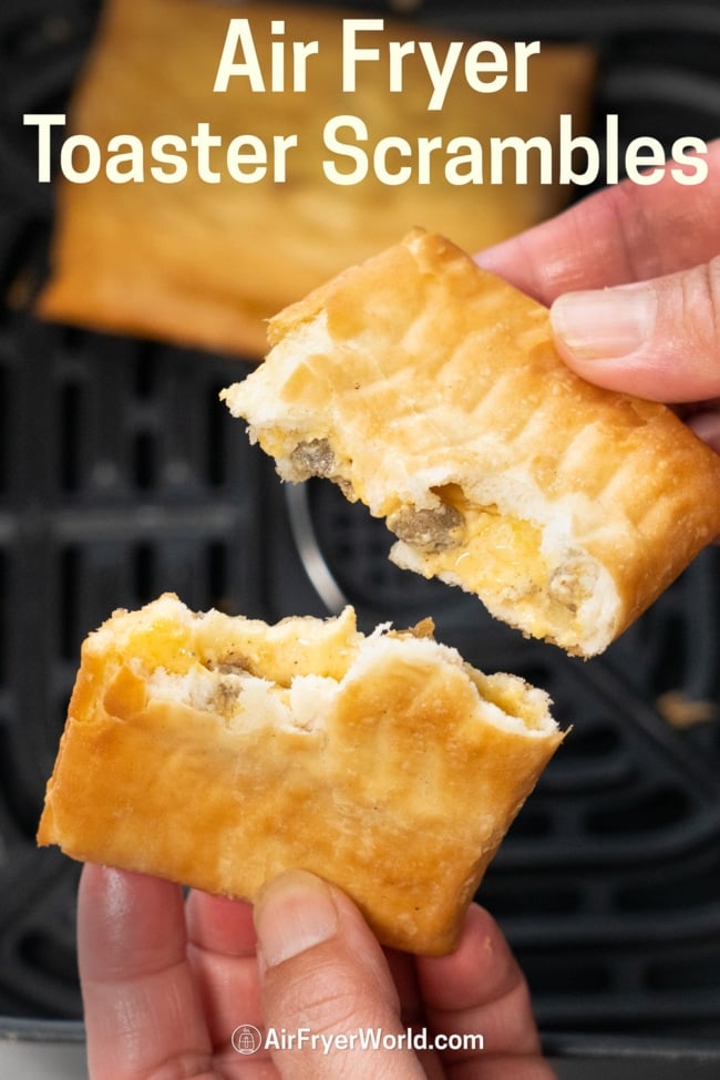 Air Fryer Frozen Toaster Scrambles Pillsbury | Air Fryer World