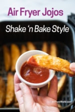 Air Fryer Potato Wedges | Crispy Jojo's Shake-n-Bake | Air Fryer World