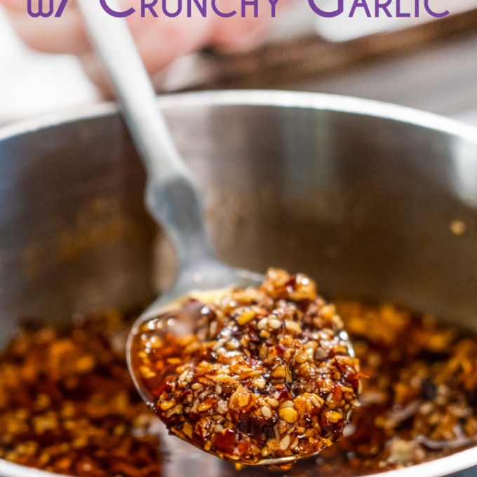 Chili Oil Recipe with Crunchy Garlic Onions | 15 minutes Chili Crisp